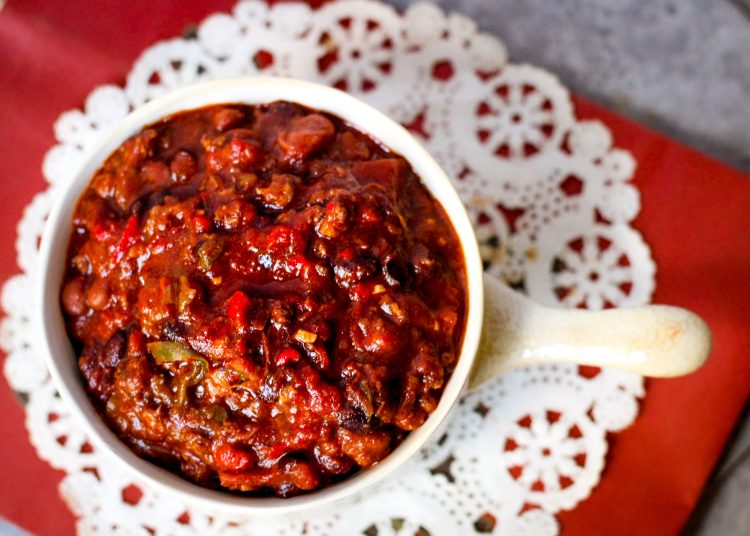 Spicy Slow Cooker Chili - Ladle and Grain