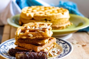 Harvest Multi-Grain Waffles - Ladle and Grain