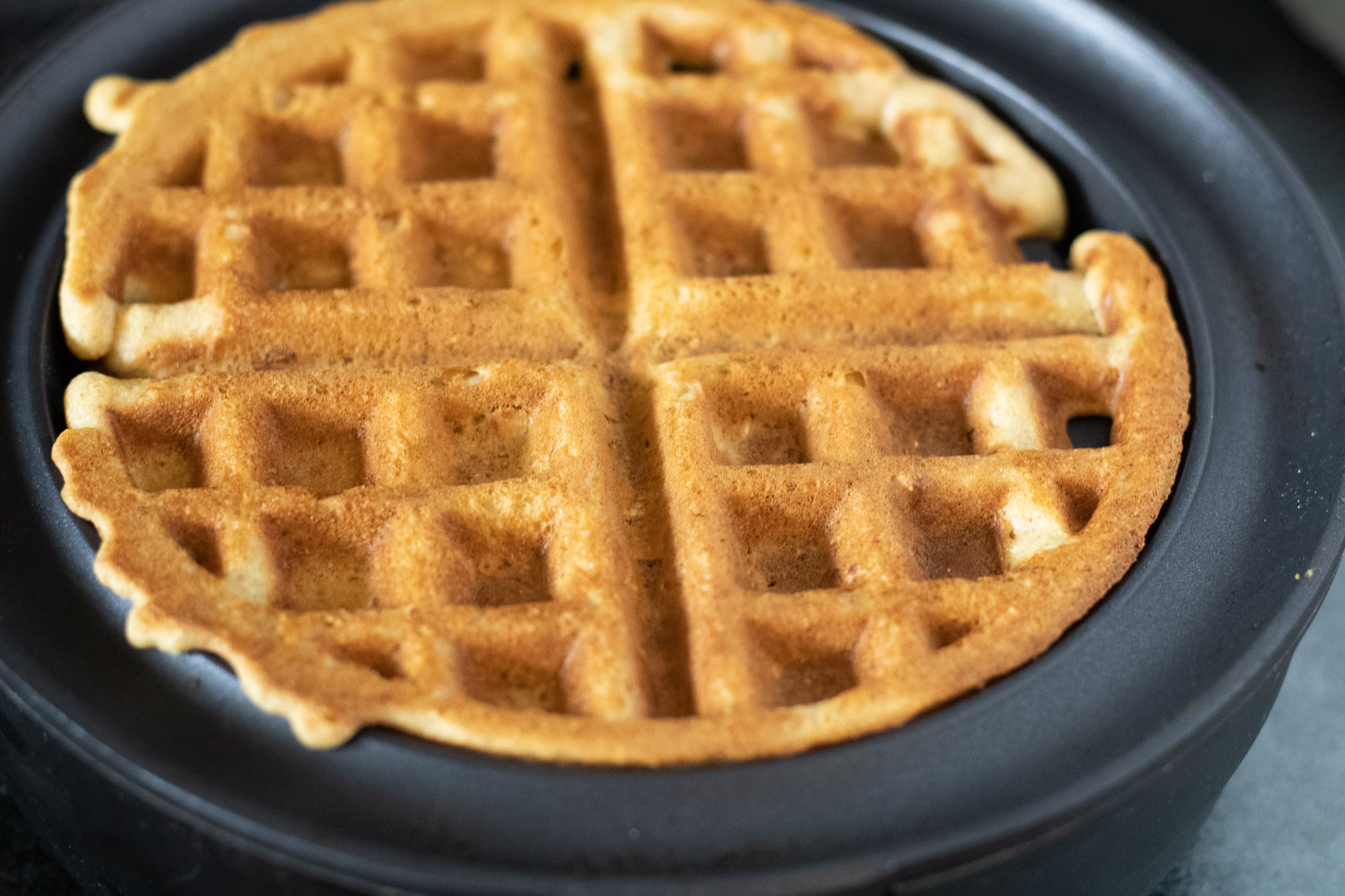 Harvest Multi-Grain Waffles - Ladle and Grain
