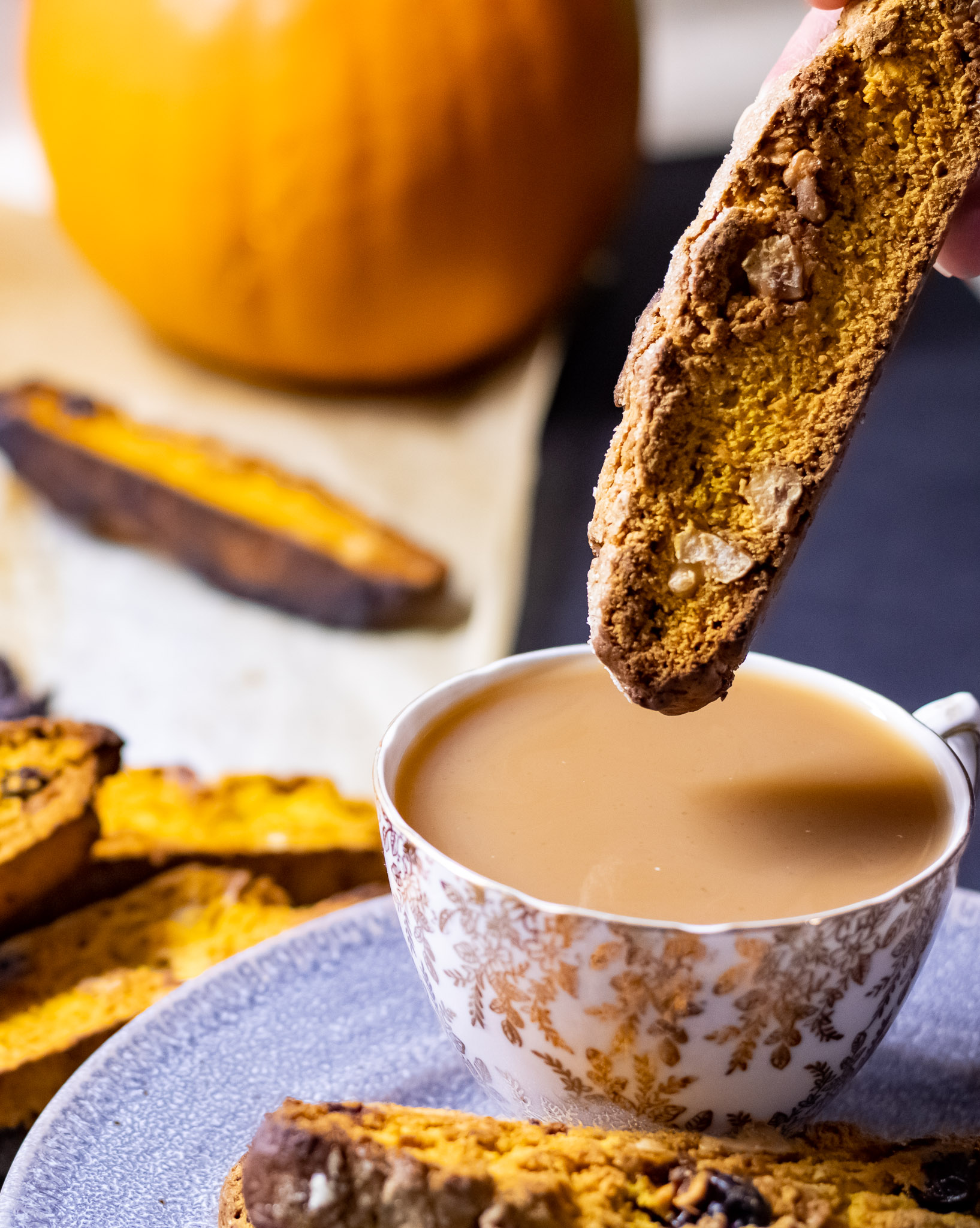 Pumpkin Biscotti - Ladle and Grain