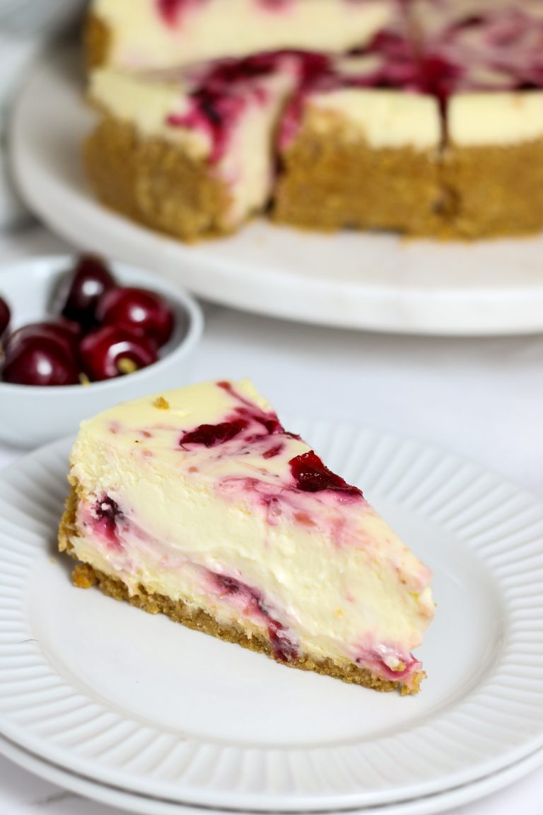 Cherry Cheesecake - Ladle and Grain